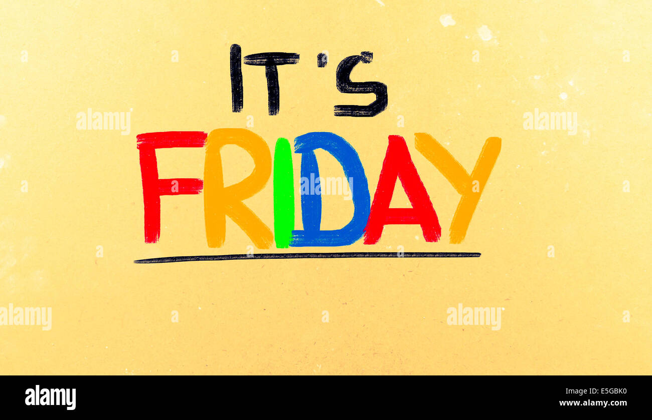 Happy friday family Cut Out Stock Images & Pictures - Alamy