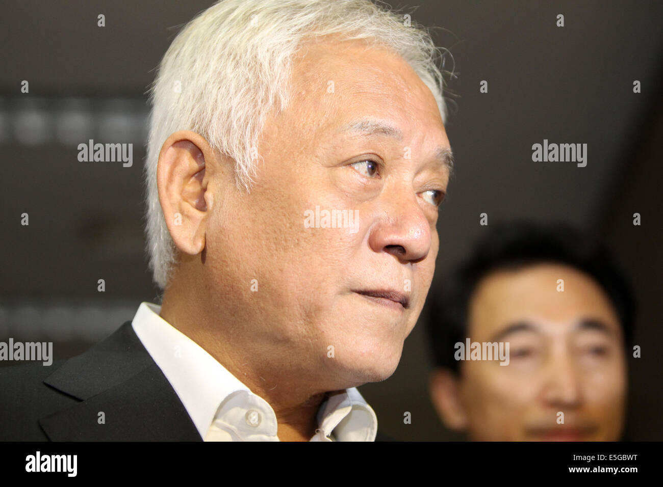 Seoul, National Assembly in Seoul. 31st July, 2014. Kim Han-gil and Ahn ...
