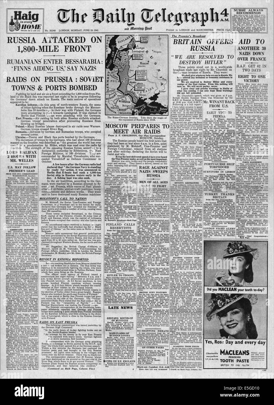 Nazi Newspaper Black and White Stock Photos & Images - Alamy