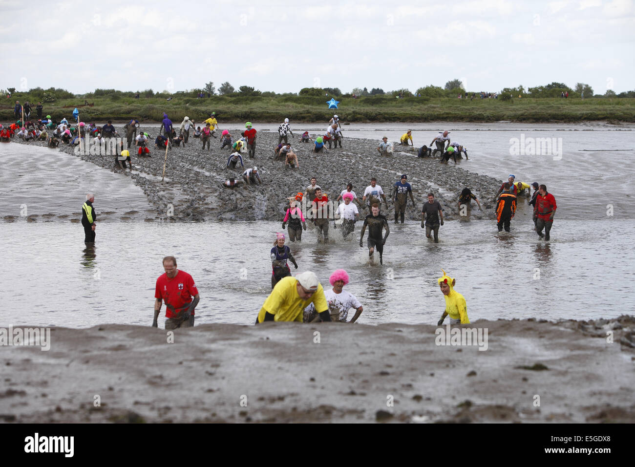 The quirky annual 'Mad' Maldon Mud Race, held late Spring/ early in the ...