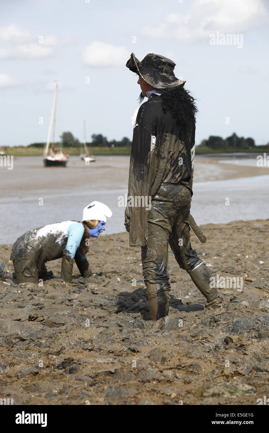The quirky annual 'Mad' Maldon Mud Race, held late Spring/ early in the ...