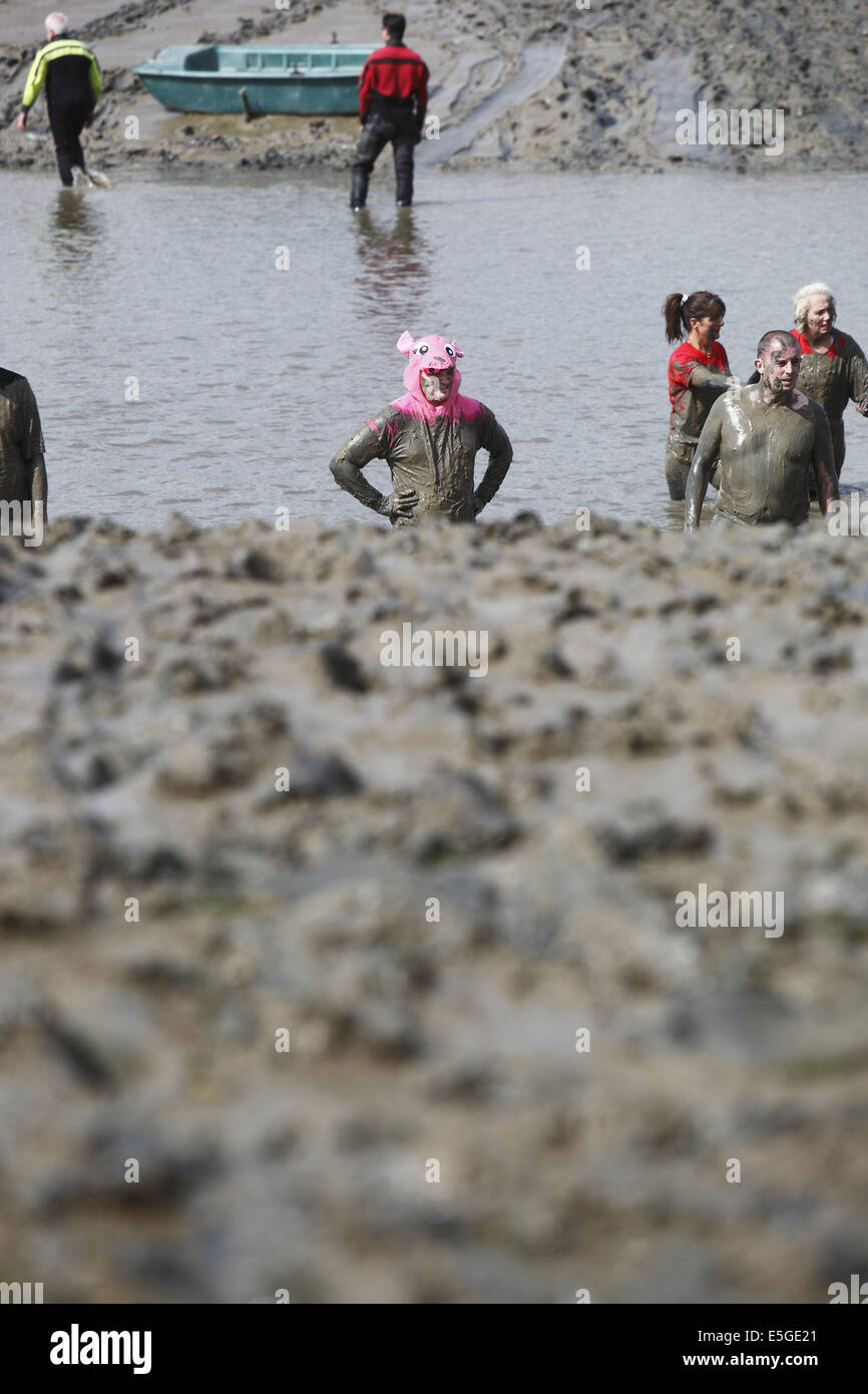 The quirky annual 'Mad' Maldon Mud Race, held late Spring/ early in the ...