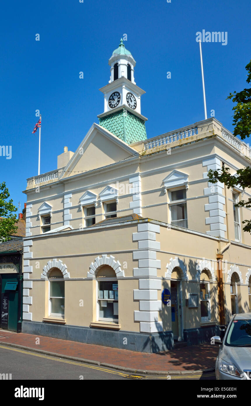Margate, Kent, England, UK. The Old Town Hall in Market Place, now a ...