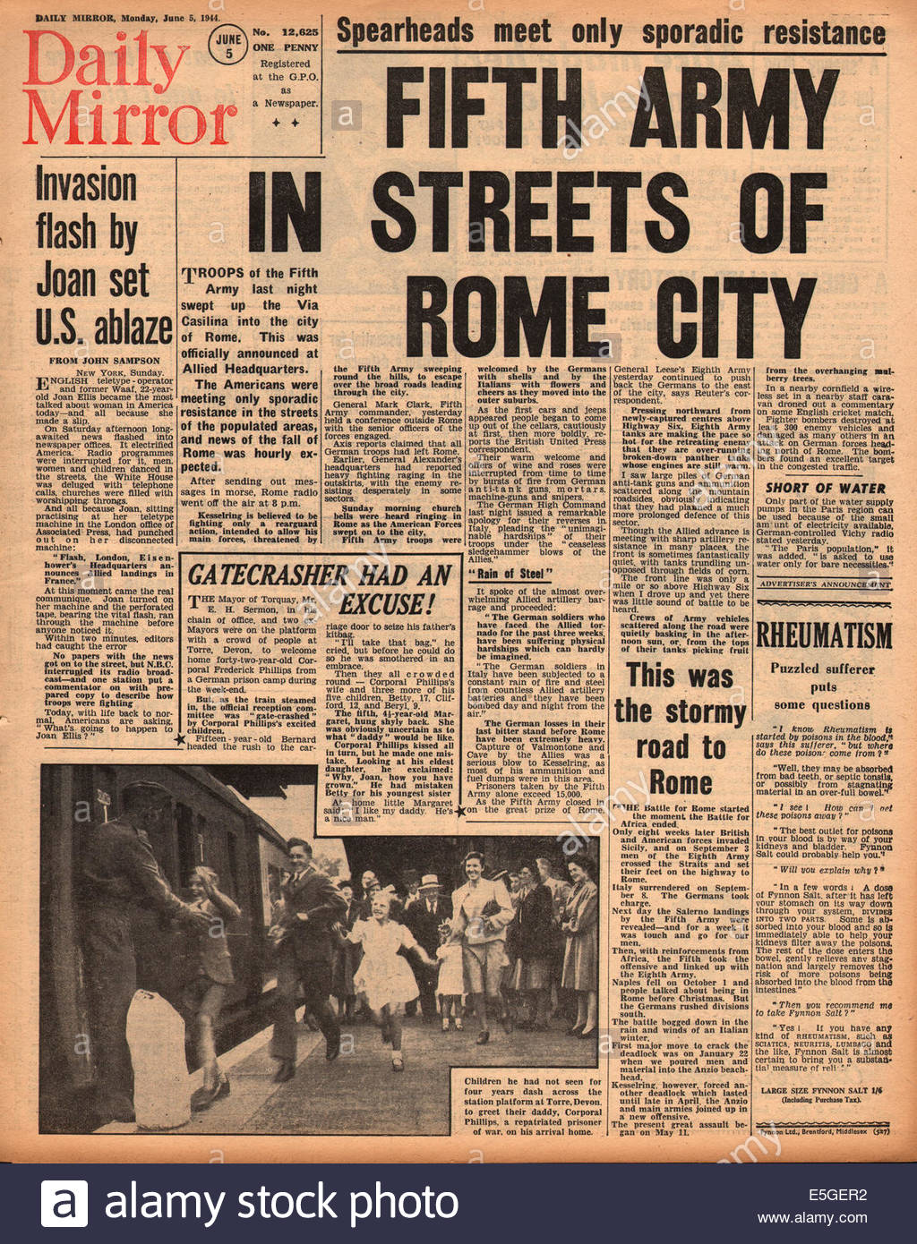 Battle Of Anzio Stock Photos & Battle Of Anzio Stock Images - Alamy