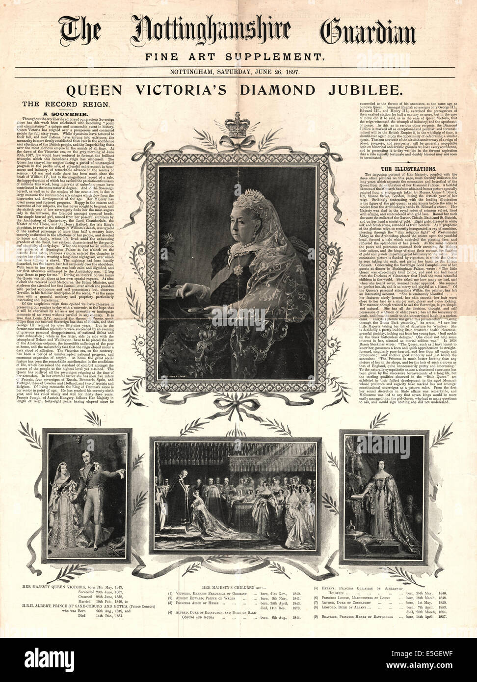 Guardian newspaper front page headline hi-res stock photography and ...