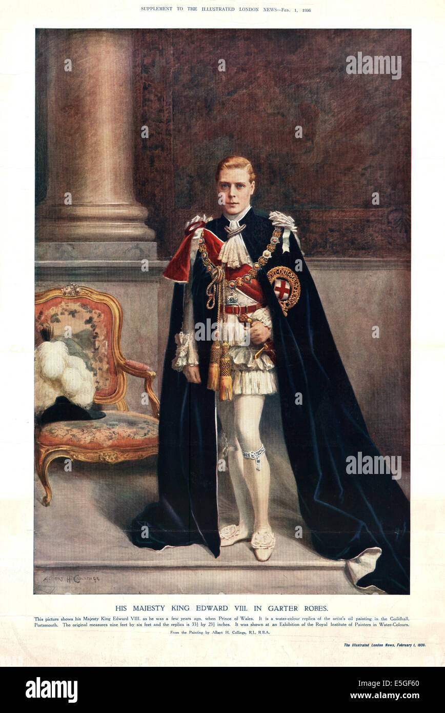 King edward viii in 1936 hi-res stock photography and images - Alamy
