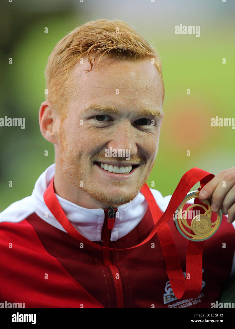 GREG RUTHERFORD WINS GOLD LONG JUMP HAMPDEN PARK GLASGOW SCOTLAND 30 ...