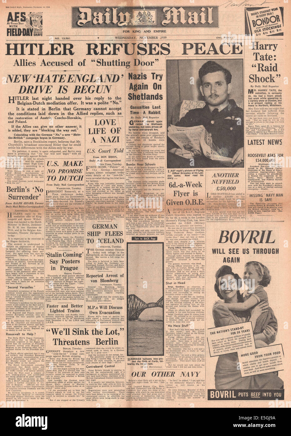 Hitler and stalin 1939 hi-res stock photography and images - Alamy