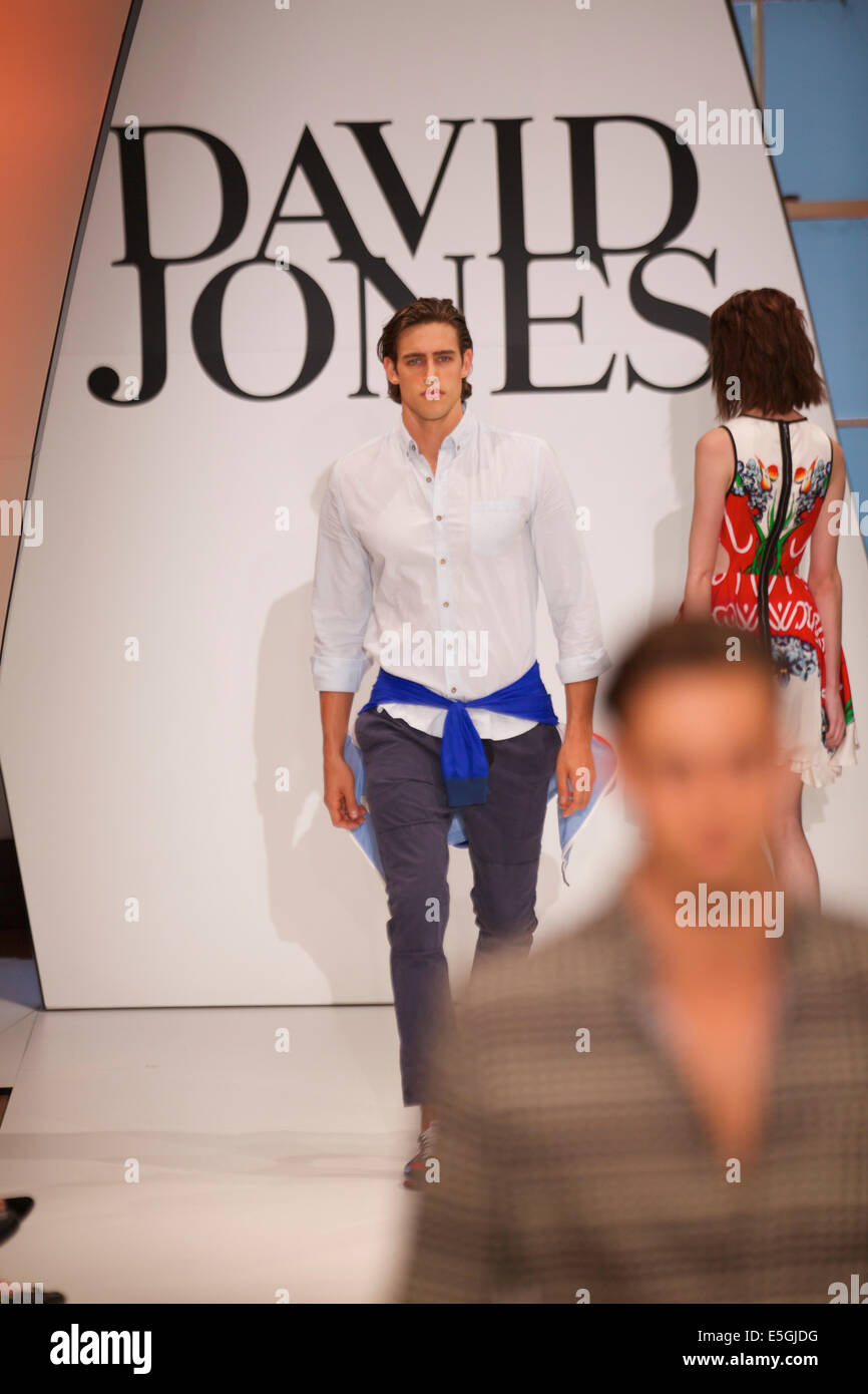 Sydney, NSW, Australia. 30 July 2014. International model Jordan ...