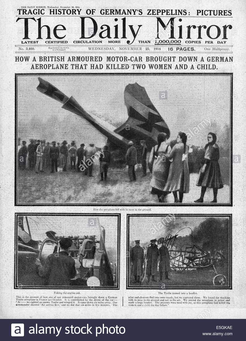 German Taube Aircraft Stock Photos & German Taube Aircraft Stock Images ...