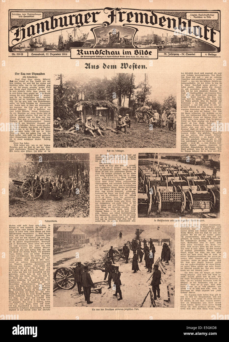 German soldiers on the western front hi-res stock photography and ...
