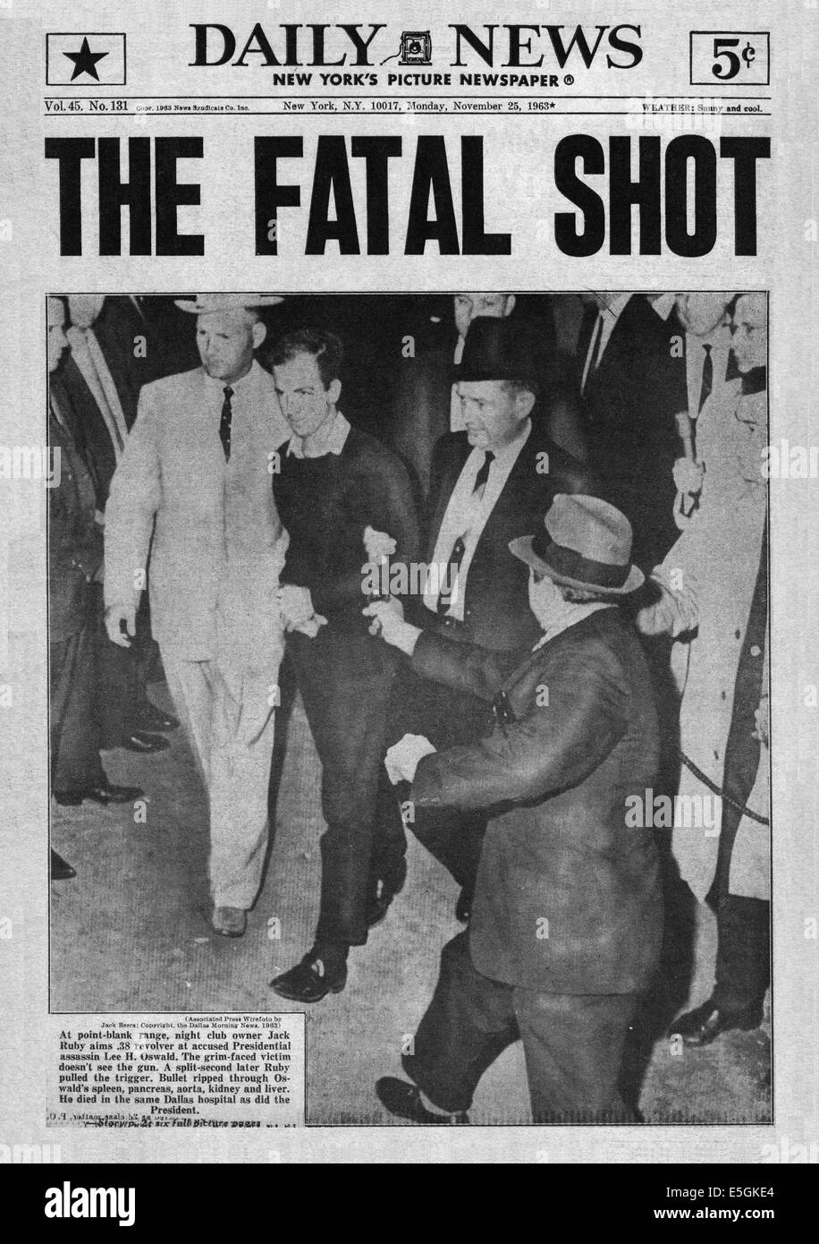 Robert kennedy assassination headline hi-res stock photography and ...