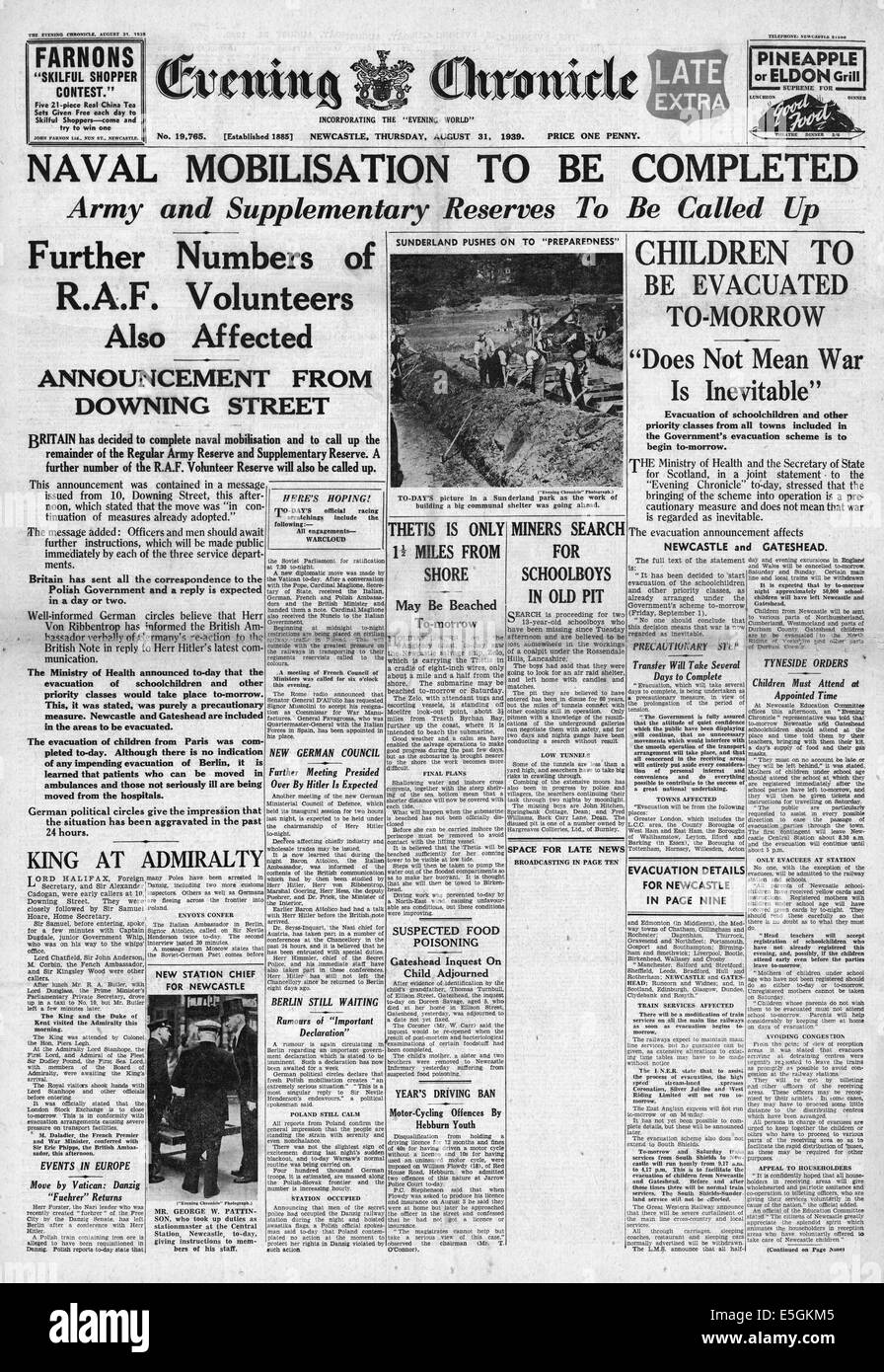 Evening chronicle newcastle hi-res stock photography and images - Alamy