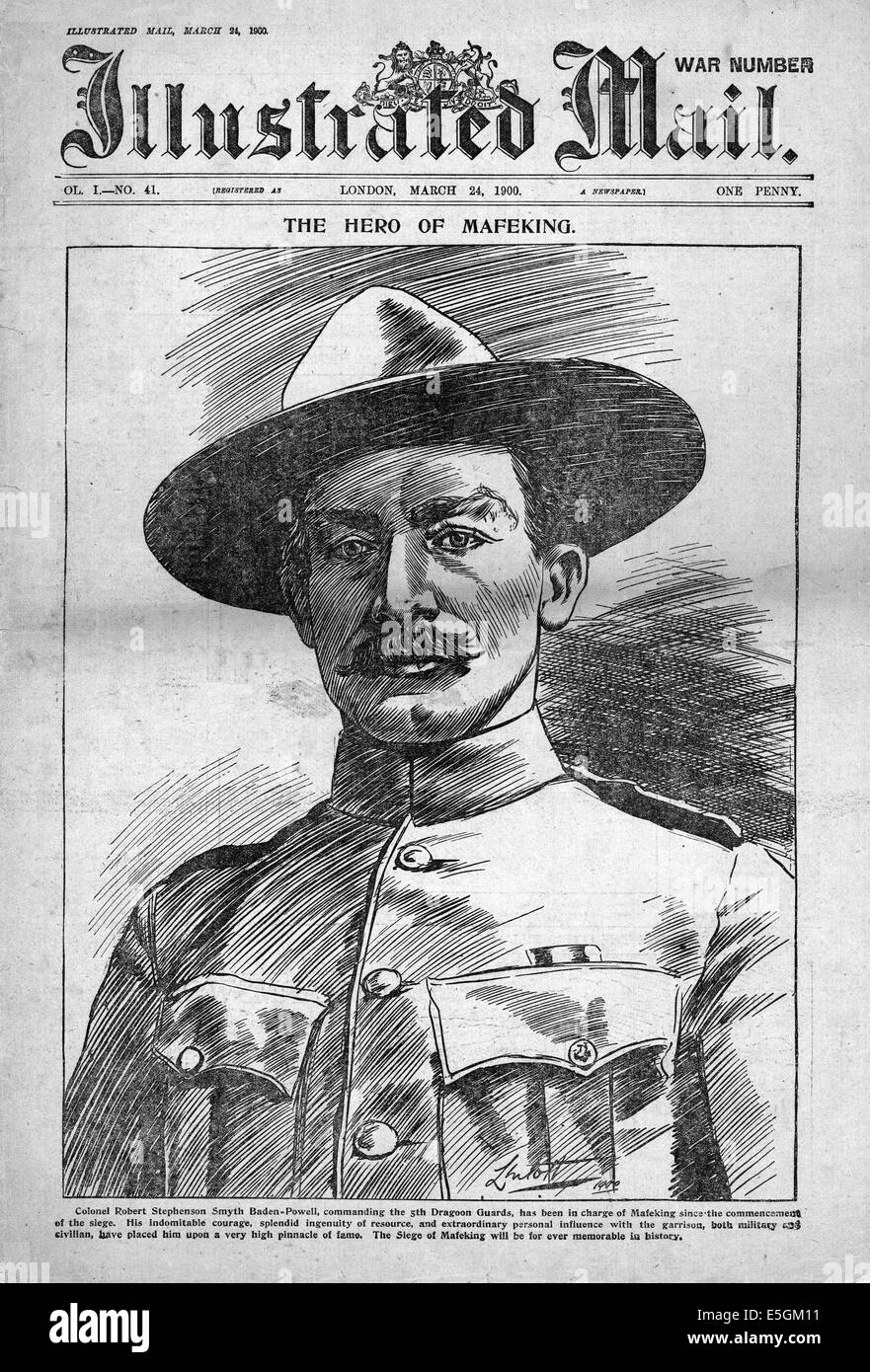 Baden powell 1900 Black and White Stock Photos & Images - Alamy