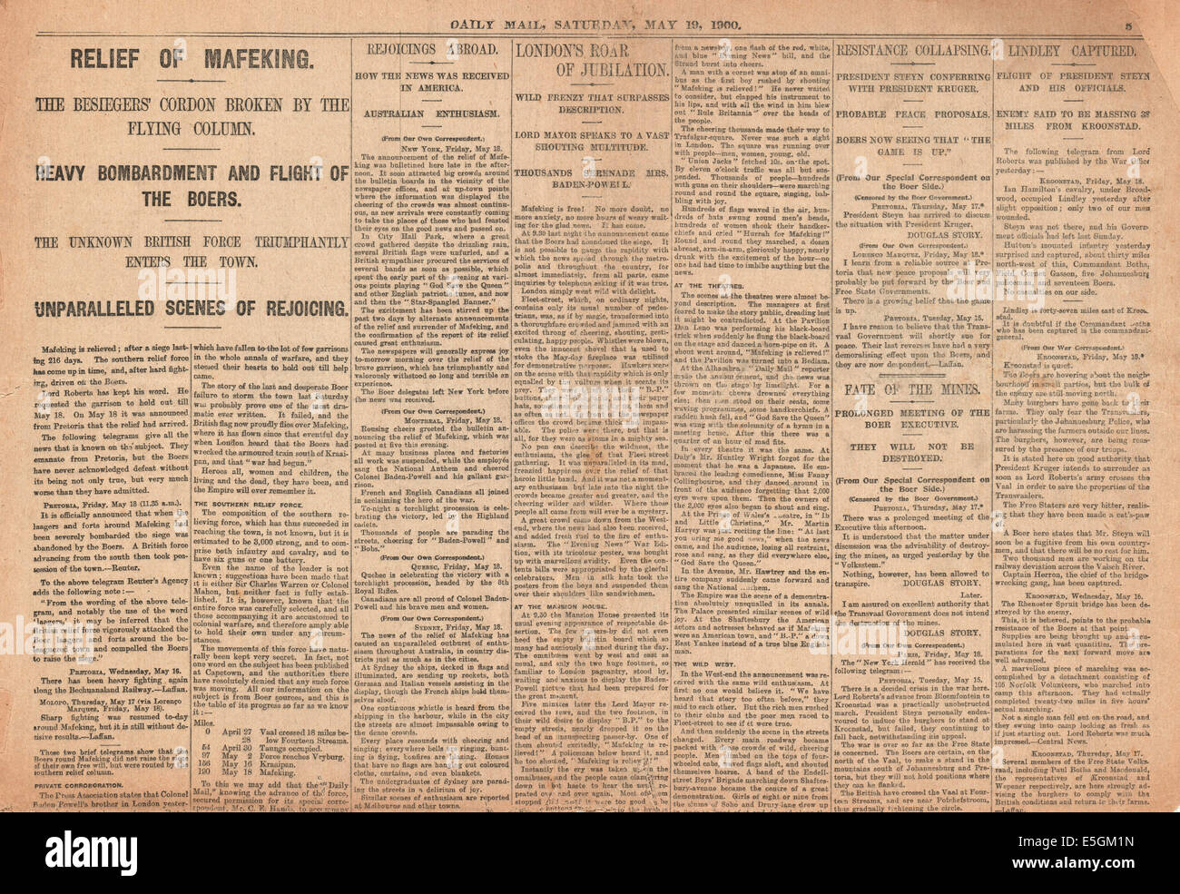 Baden powell 1900 hi-res stock photography and images - Alamy