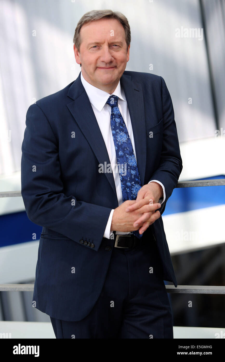 Hamburg, Germany. 31st July, 2014. British actor Neil Dudgeon poses ...