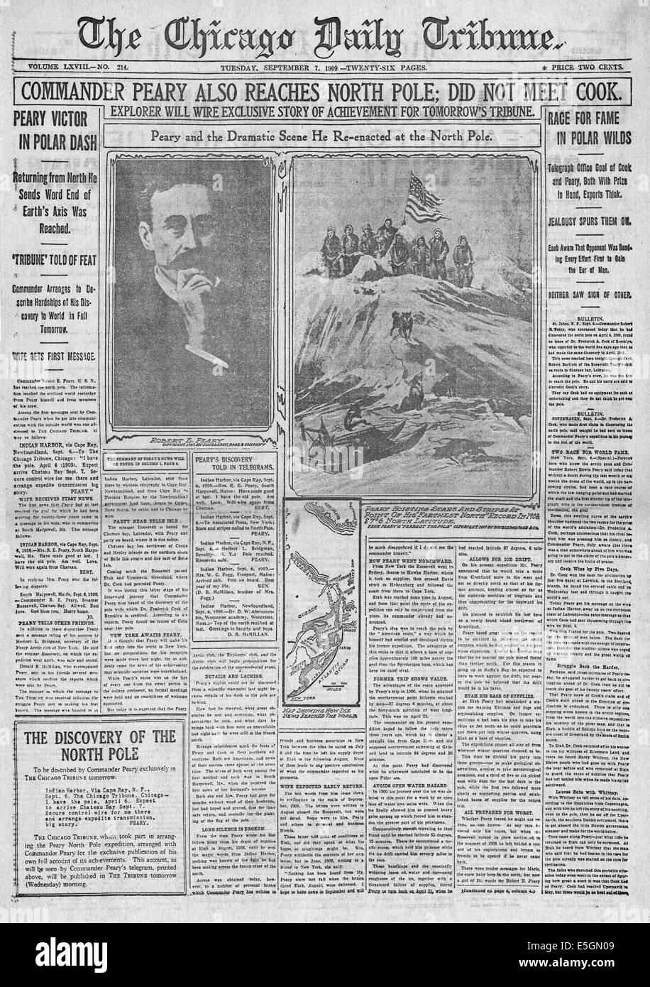 Chicago Daily Tribune Newspaper High Resolution Stock Photography and ...