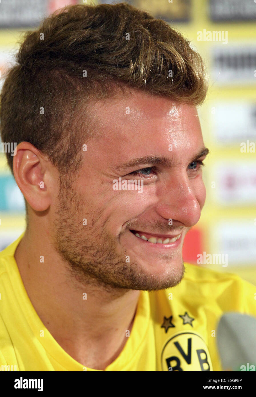 Bad Ragaz, Switzerland. 31st July, 2014. Ciro Immobile of Borussia ...
