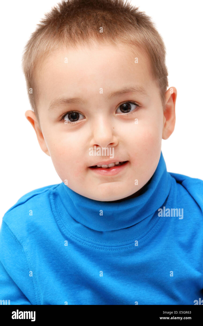 portrait of a little child Stock Photo - Alamy