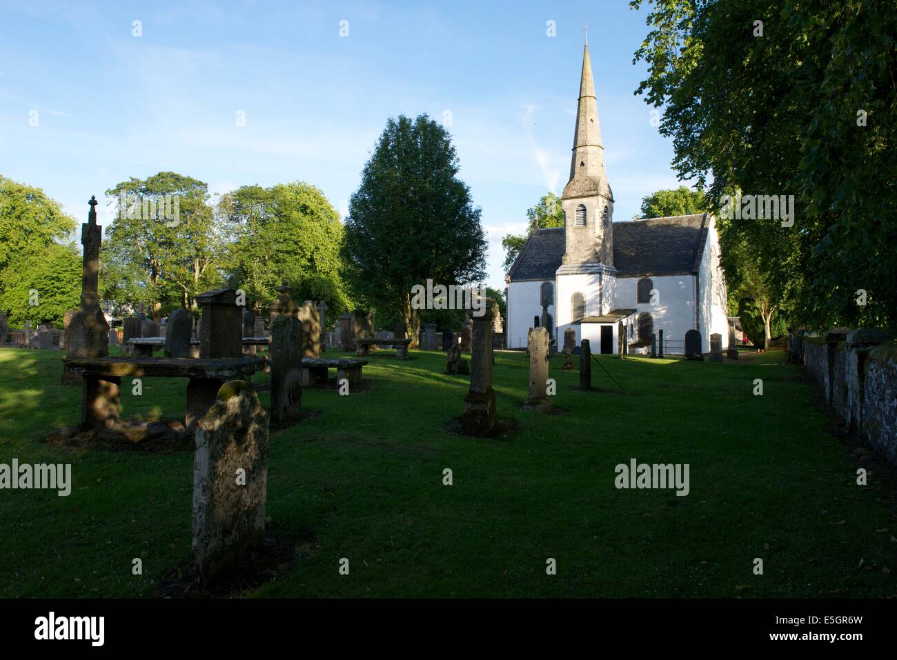 St Andrew’s Parish Church of Scotland, West Linton Stock Photo - Alamy