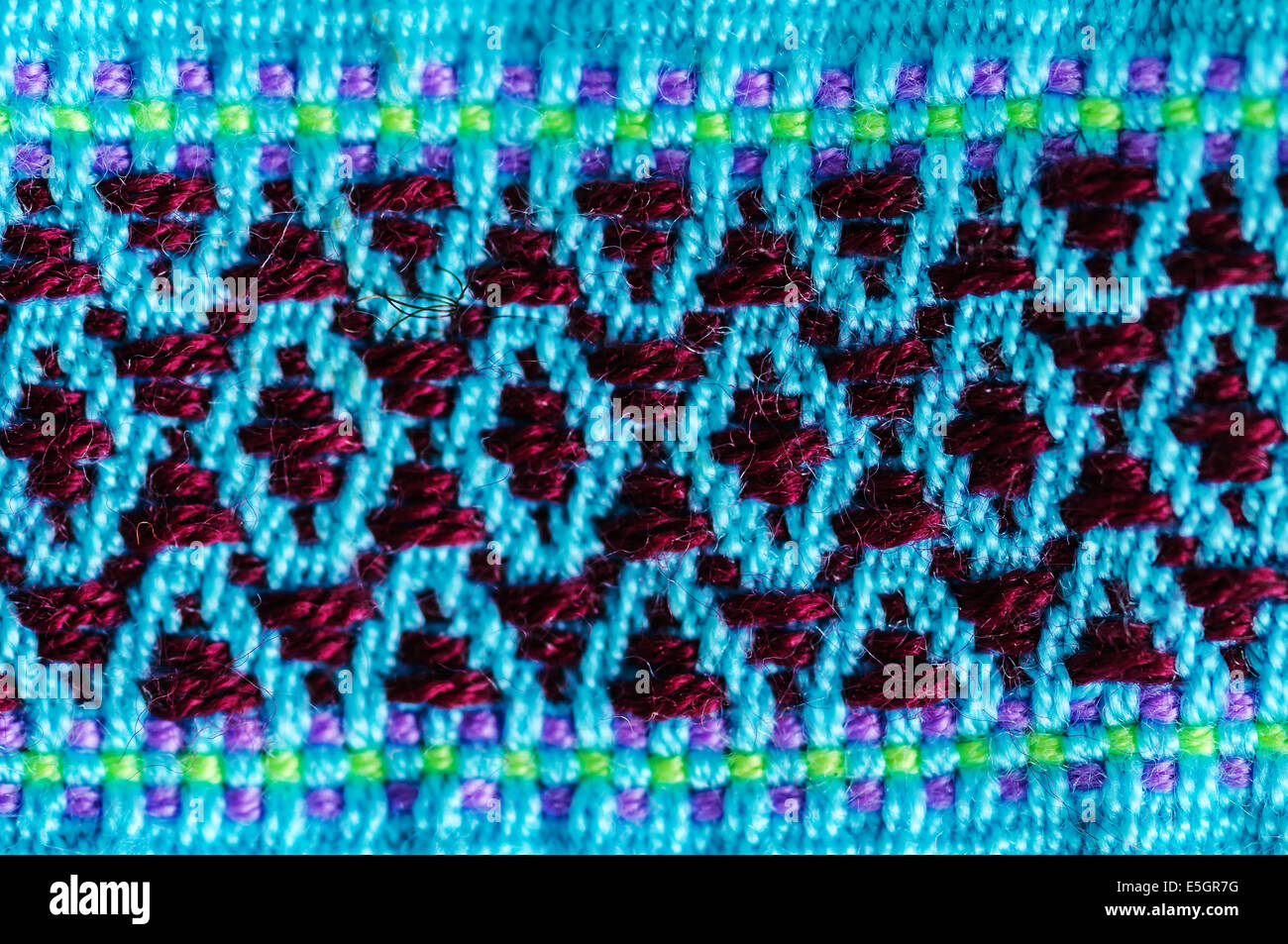 Hand woven fabric hi-res stock photography and images - Alamy