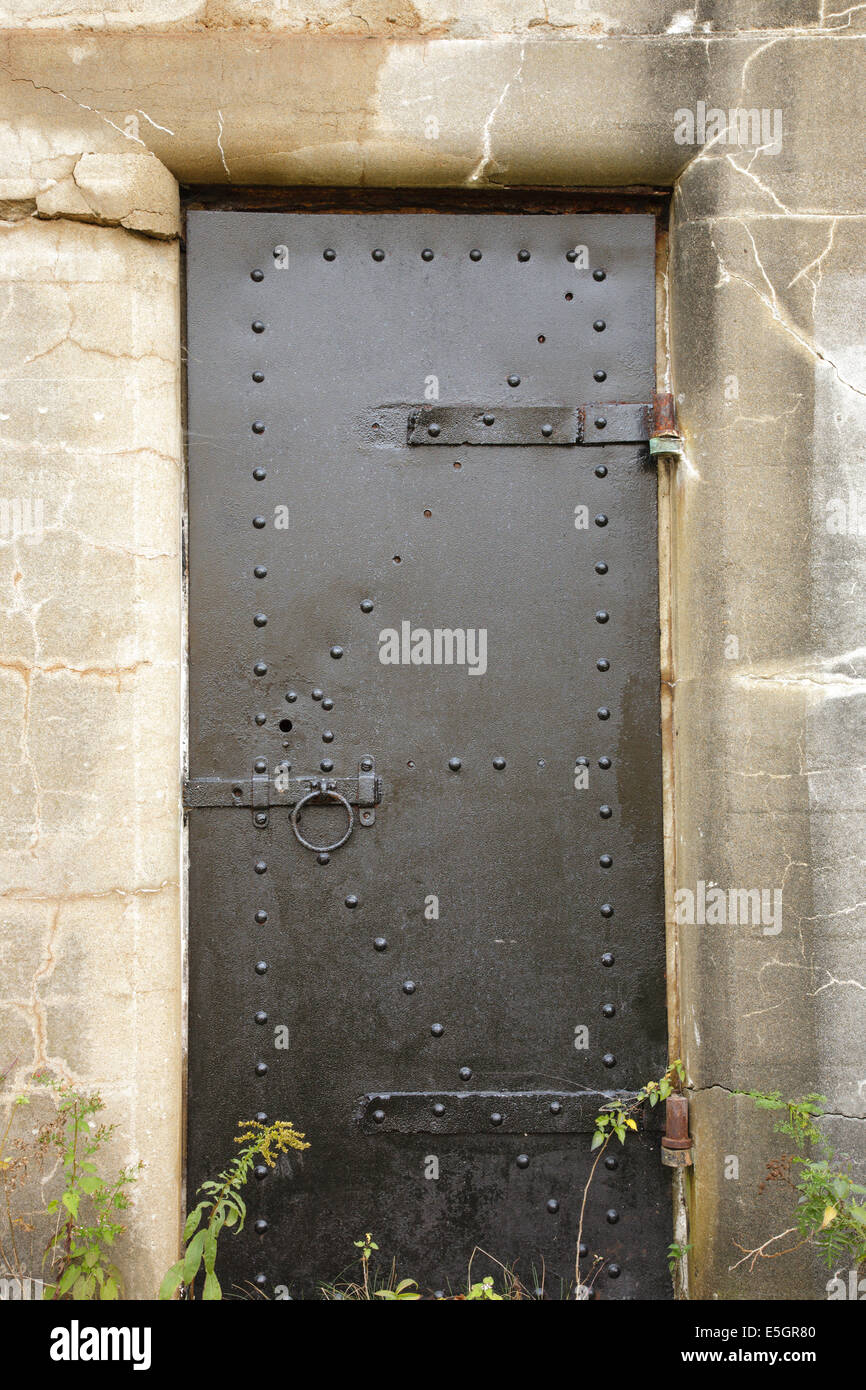 Fort Stark in New Castle, New Hampshire USA. Fort Stark is a old fort ...