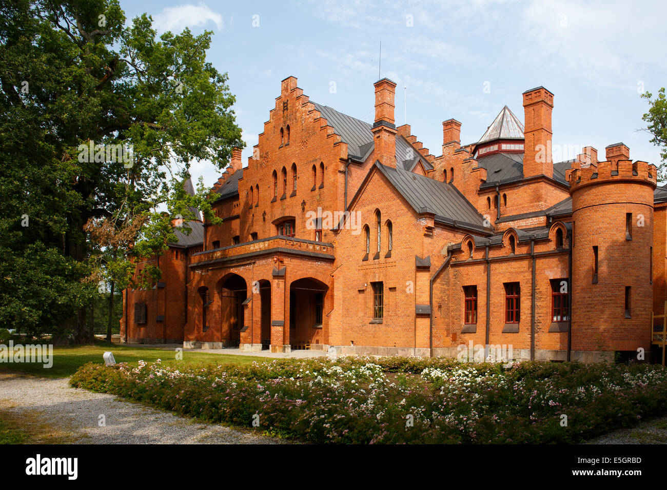 Sangaste castle in Valgamaa, Estonia Stock Photo - Alamy