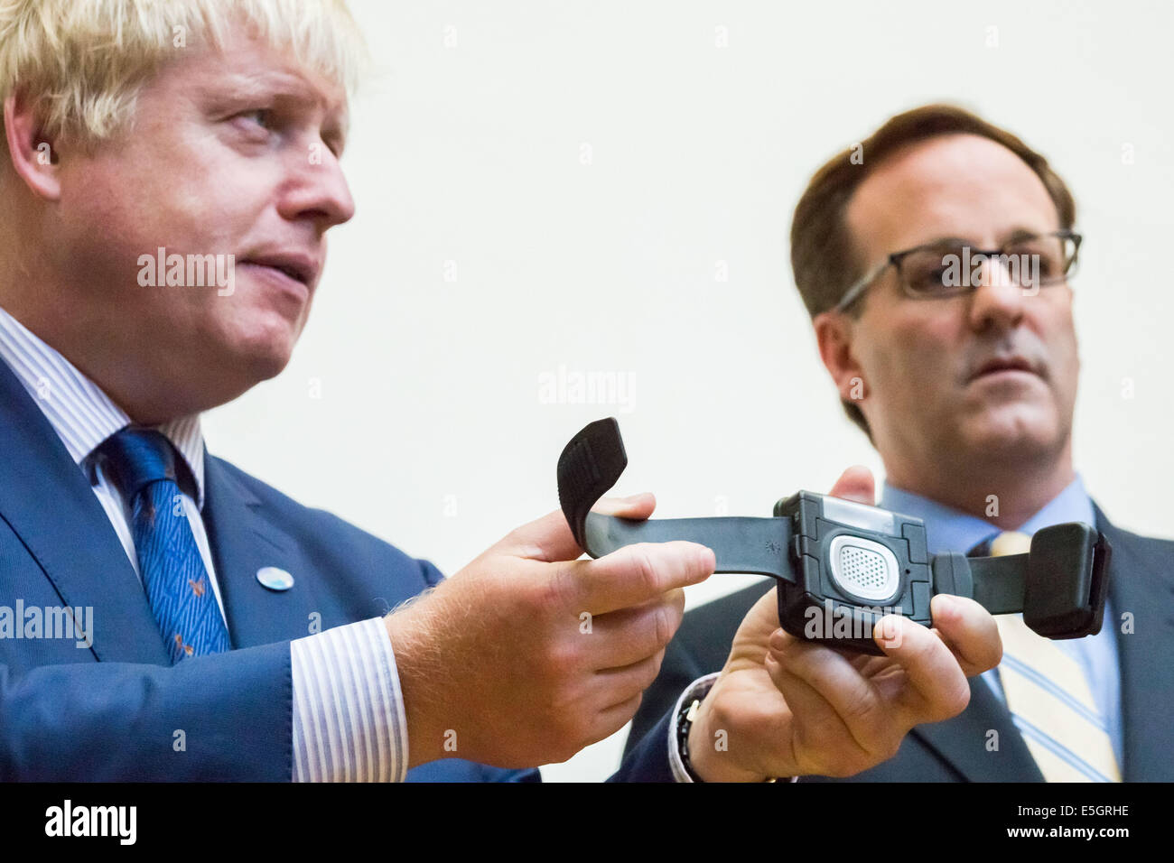 London, UK. 31st July, 2014. London: Mayor Boris Johnson launches ...