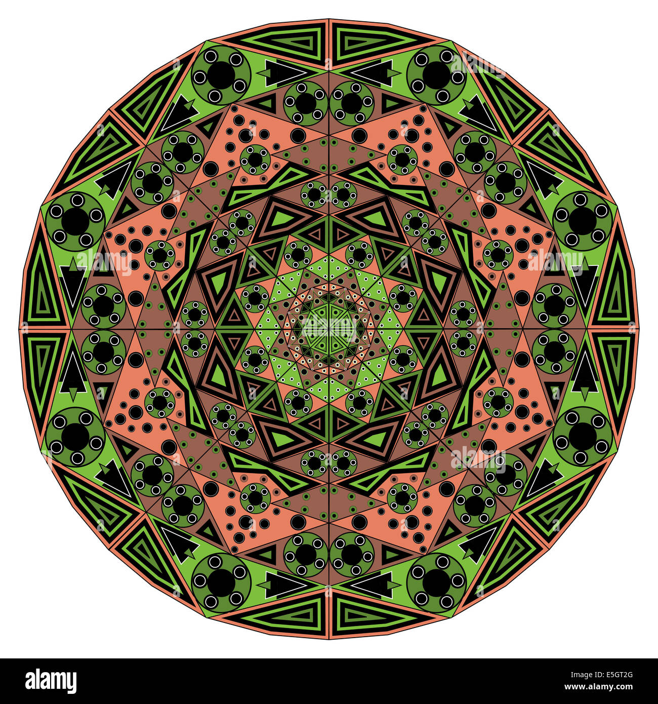 Arabesque round pattern. Elements for design Stock Photo - Alamy