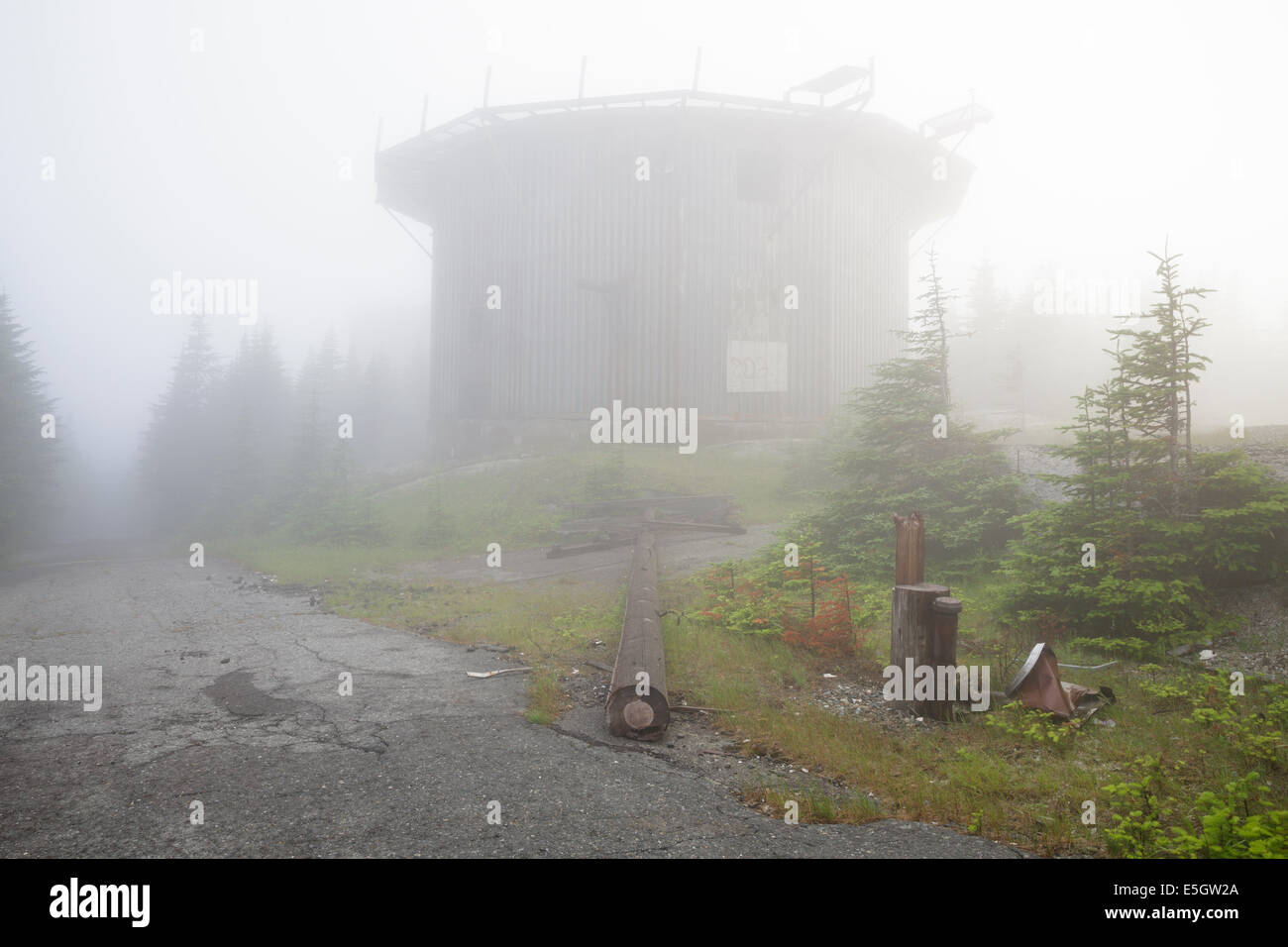 Lyndonville Air Force Station on East Mountain in East Haven, Vermont ...