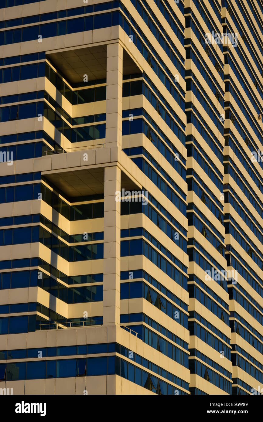An architectonic element on a modern building Stock Photo - Alamy