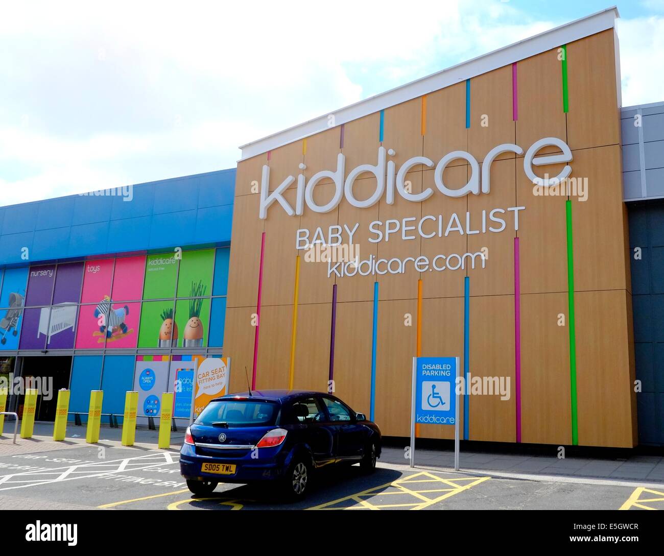 A branch of kiddicare on a uk retail park Stock Photo - Alamy
