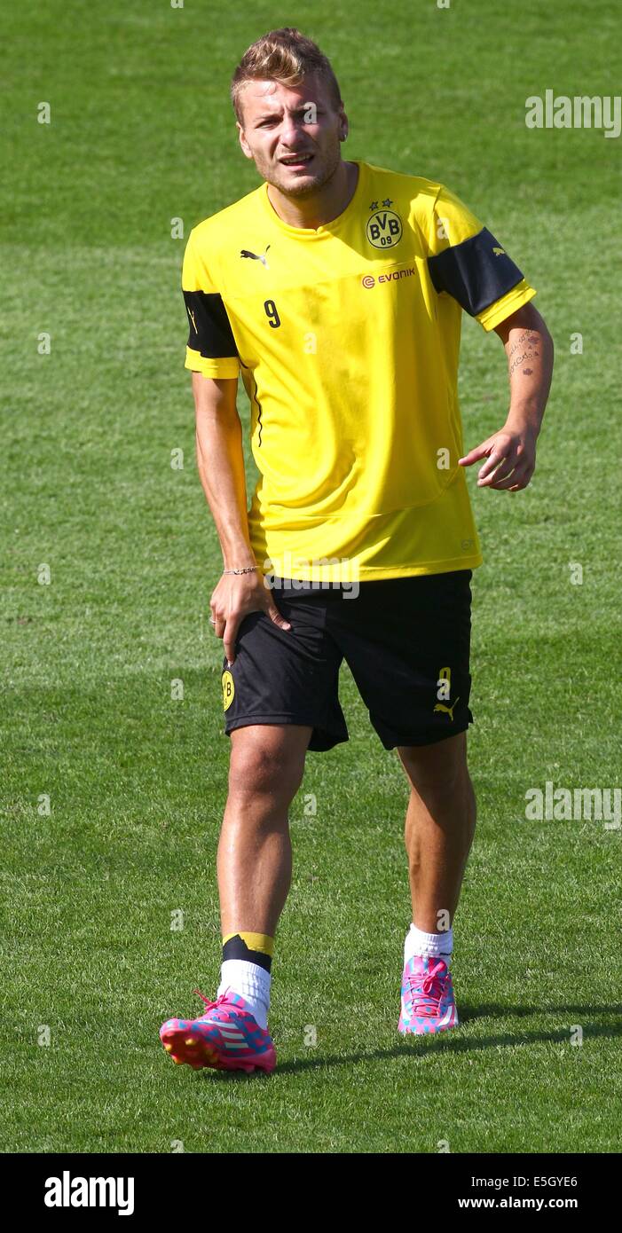 Bad Ragaz, Switzerland. 31st July, 2014. Borussia Dortmund's Ciro ...