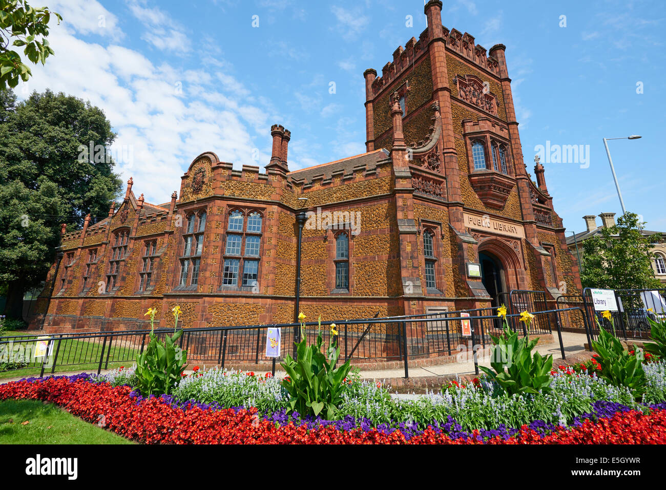 The Public Library Funded And Opened By Philanthropist Andrew Carnegie ...