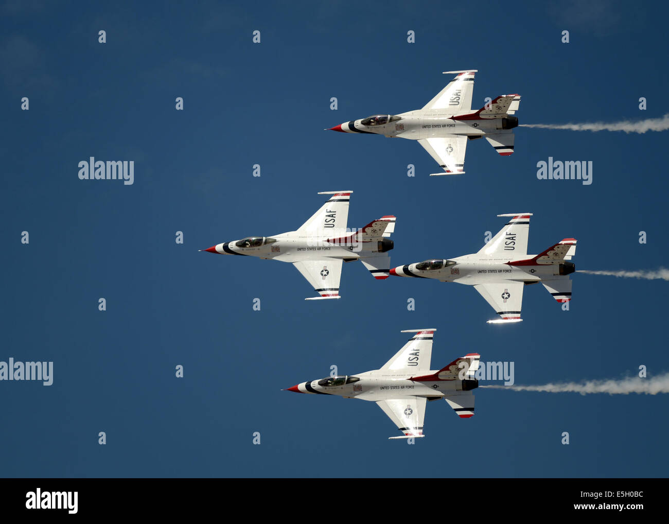 Assigned to the u s air force thunderbirds hi-res stock photography and ...