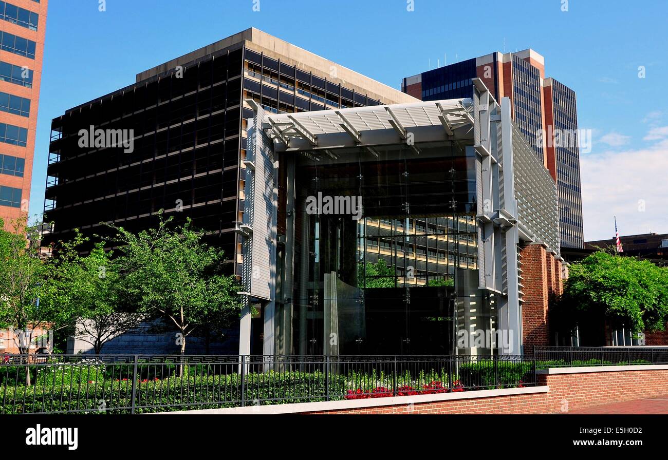 PHILADELPHIA, PENNSYLVANIA: The modern building housing America's famed ...