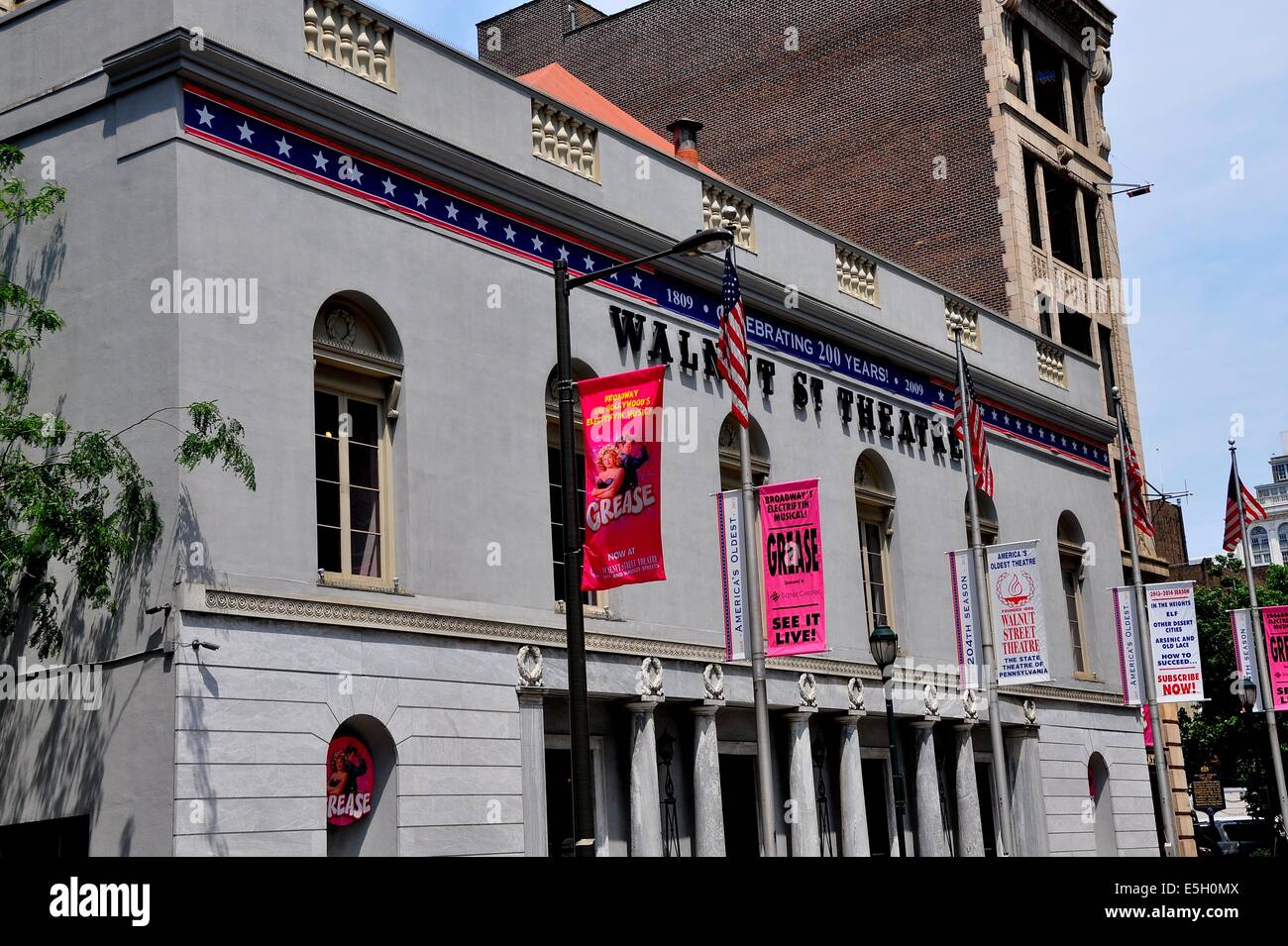 PHILADELPHIA, PENNSYLVANIA: The historic Wanut Street Theatre Stock ...