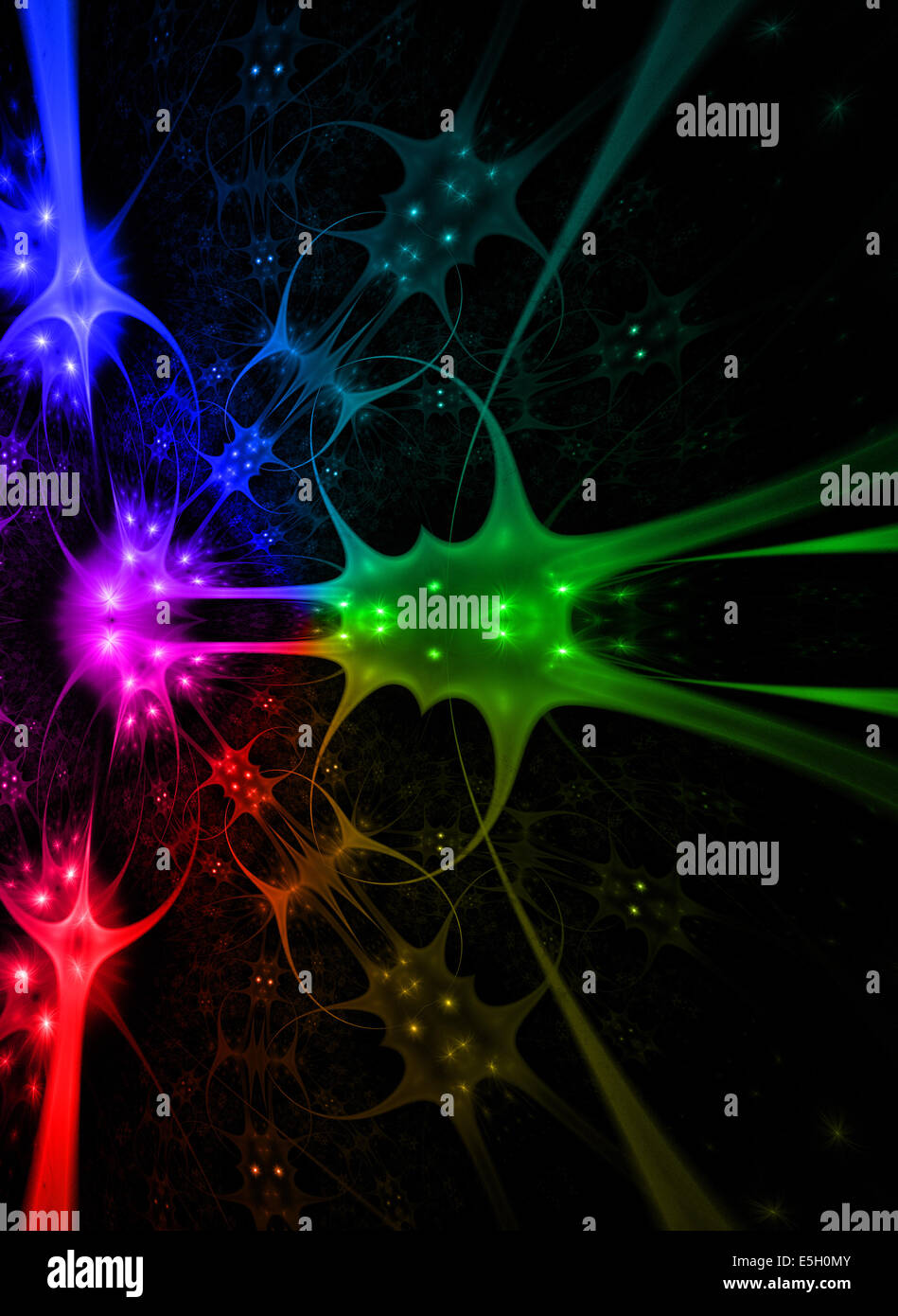 Laser light background Stock Photo - Alamy