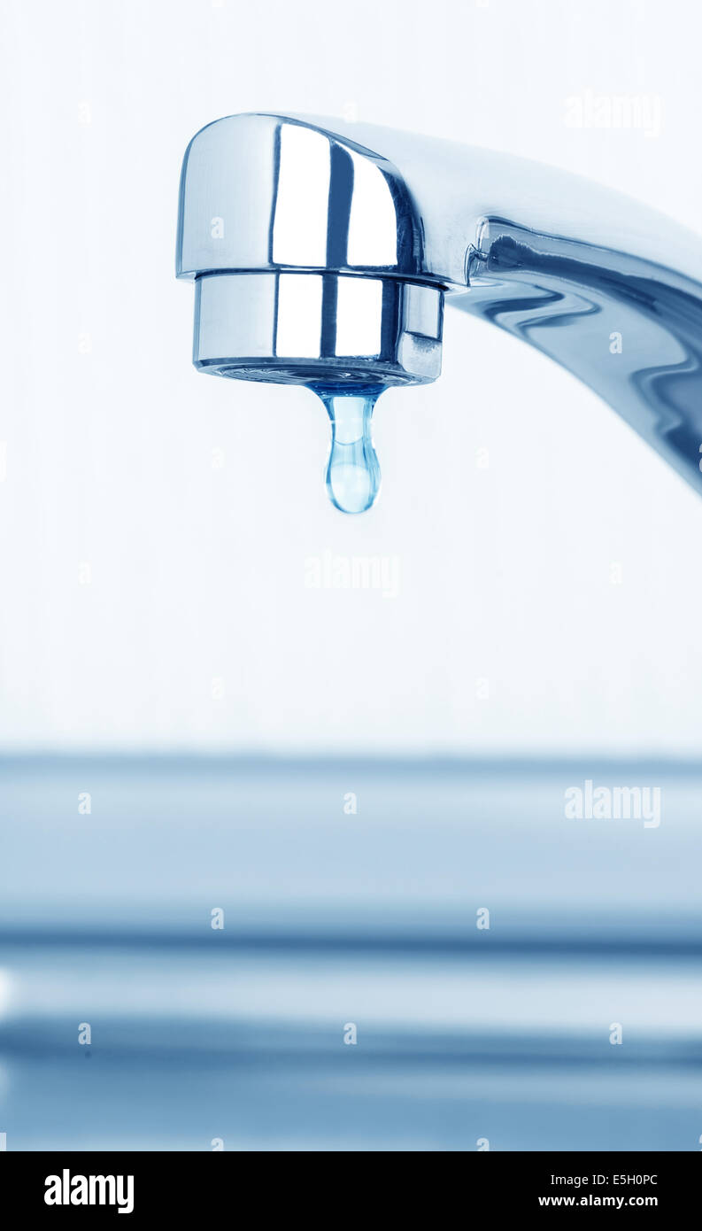 Falling water sign hi-res stock photography and images - Alamy