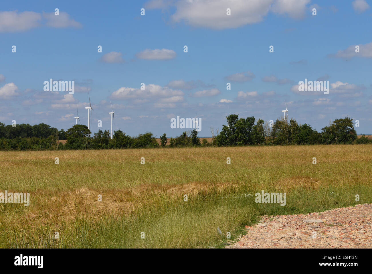 Wind farm Emberton wind farm located 2 miles east of Emberton in the ...