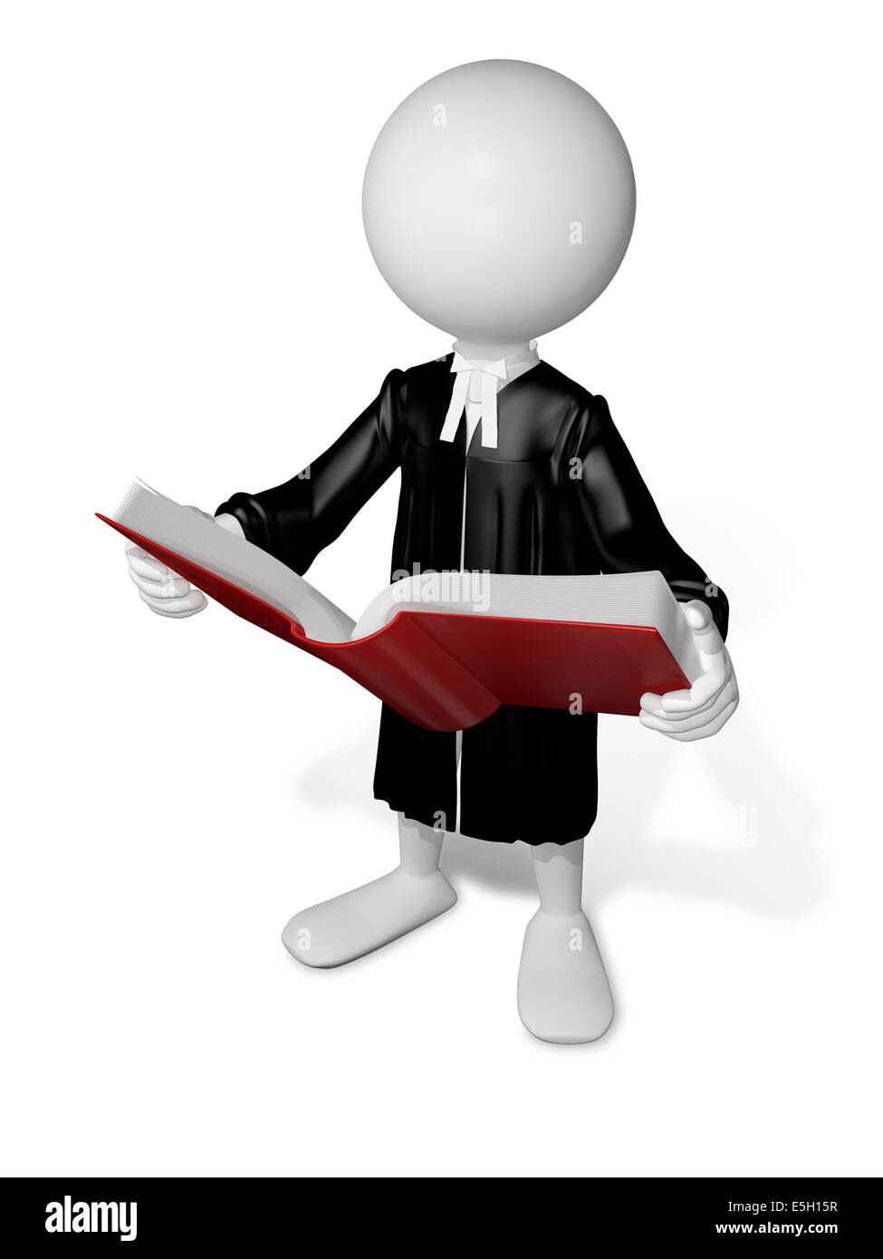 Lawyer wig Cut Out Stock Images & Pictures - Alamy
