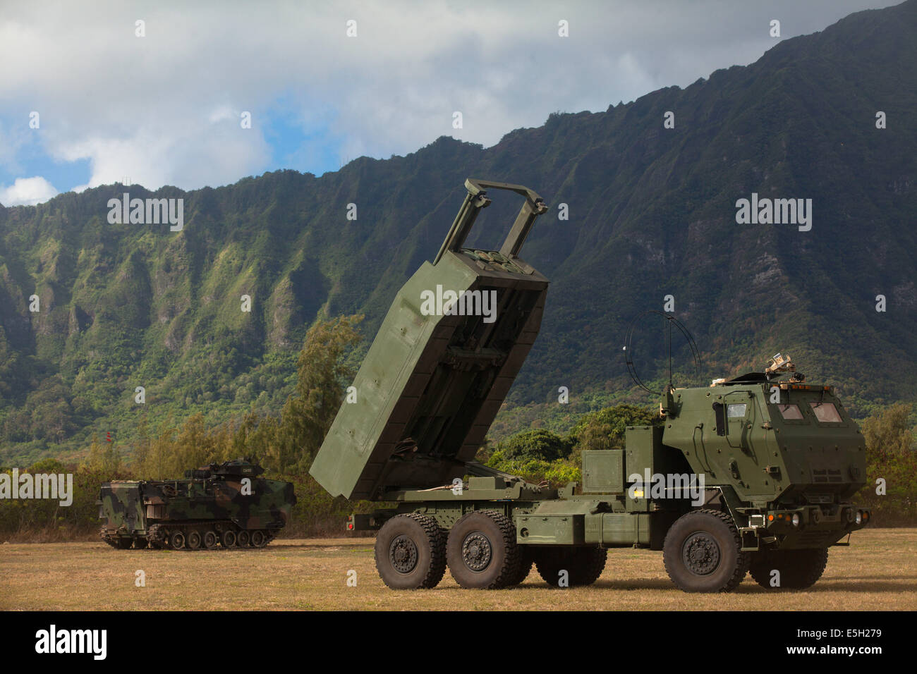 High mobility artillery rocket system hi-res stock photography and ...
