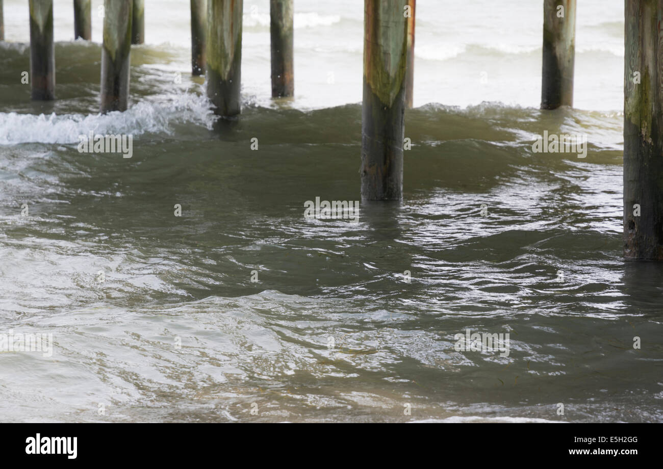 Closeup ocean waves beach hi-res stock photography and images - Alamy
