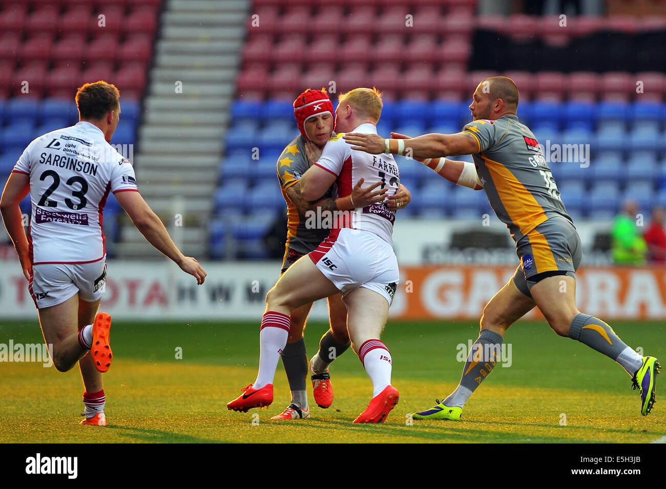Liam farrell wigan warriors hi-res stock photography and images - Alamy