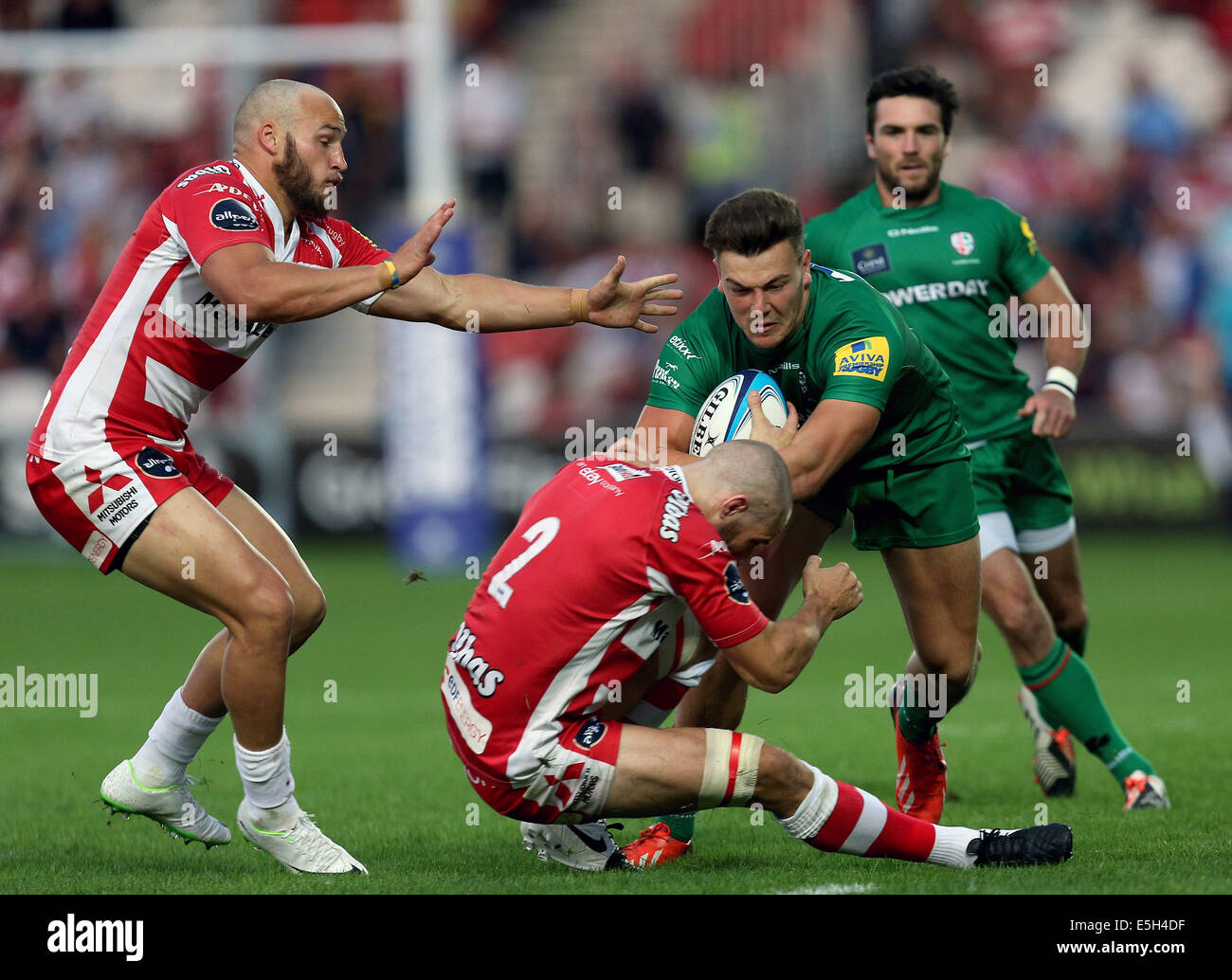 Gloucester, UK. 31st July, 2014. Premiership Rugby 7s. Group B ...