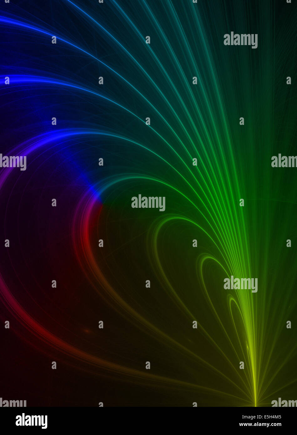 Laser light background Stock Photo - Alamy