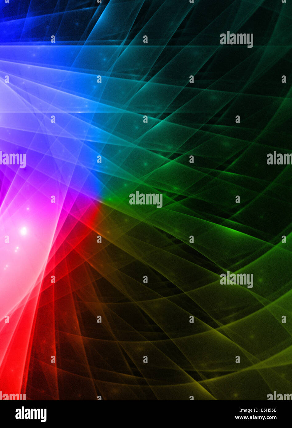 Laser light background Stock Photo - Alamy