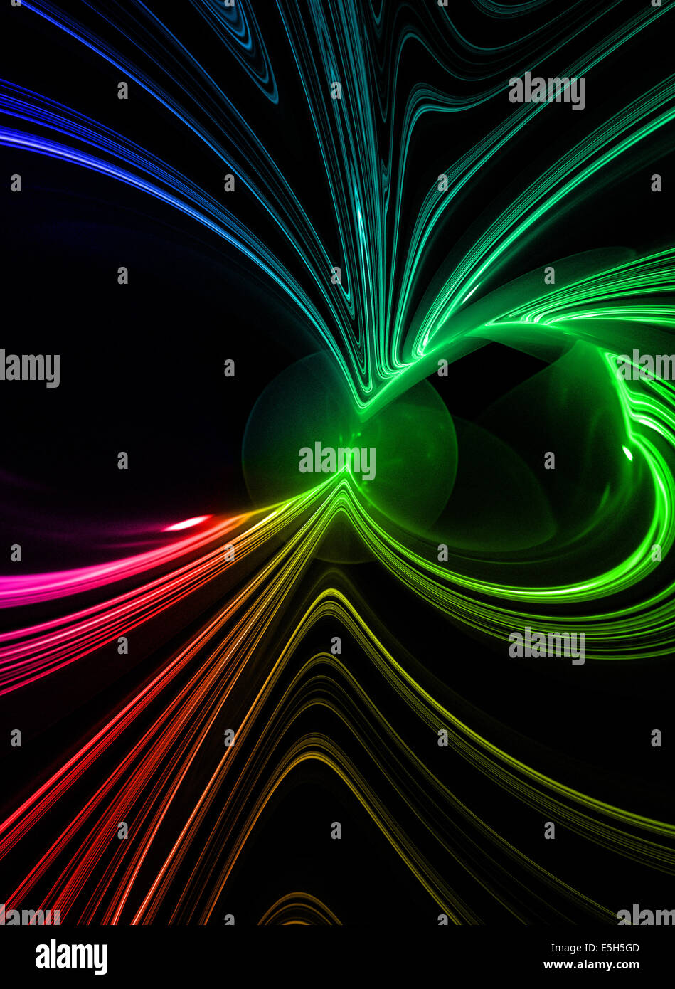 Laser light background Stock Photo - Alamy