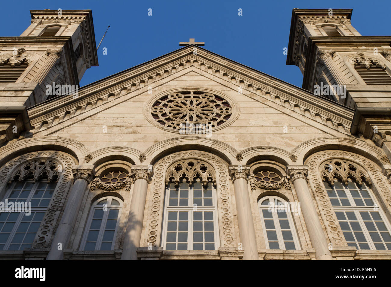Hagia Triada Greek Orthodox Church, Istanbul Stock Photo - Alamy