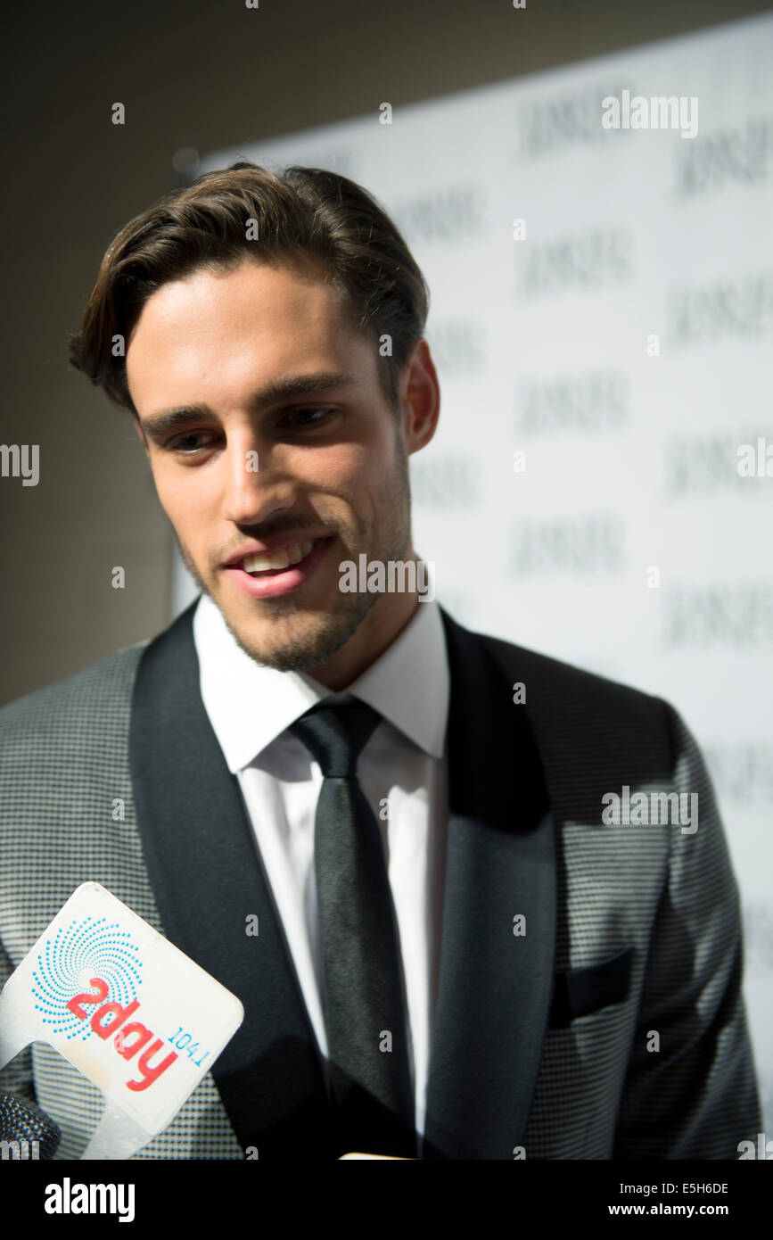 Sydney, Australia. 30th July, 2014. Zac Stenmark arrives on the red ...